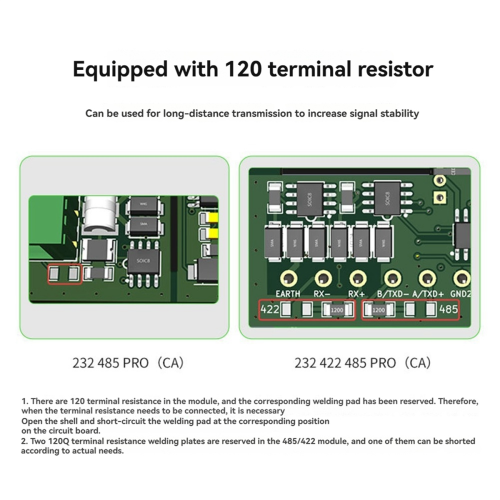 RS232 422/485 PRO Industrial Grade Isolation Signal Conversion Serial ...