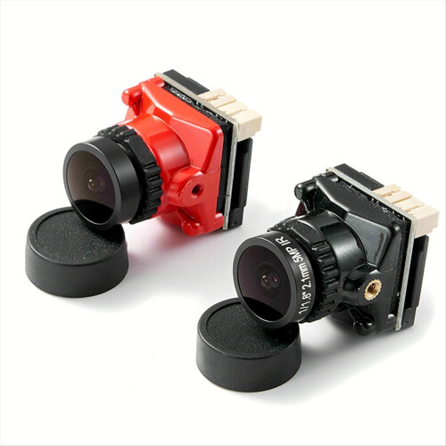 Caméra FPV Mini 1/1,8" 1800TVL, objectif 2,1 mm, alimentation 5-40 V ...