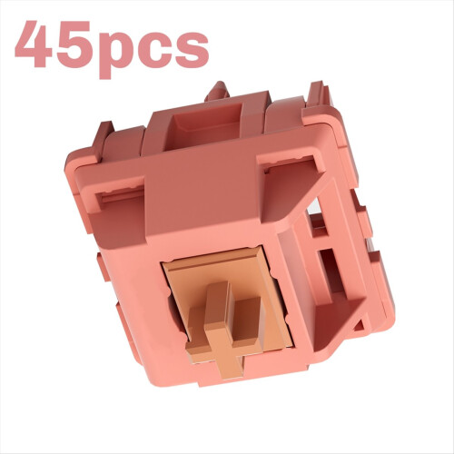 45Pcs Switch 5 Pins 40gf Linear Switch Lubed Deep Low-Pitch Compatible ...