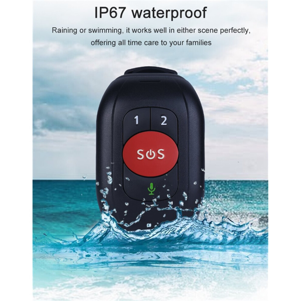 Smart Watch Bracelet 4G LTE GPS Tracker Temperature Sensor SOS Urgent ...