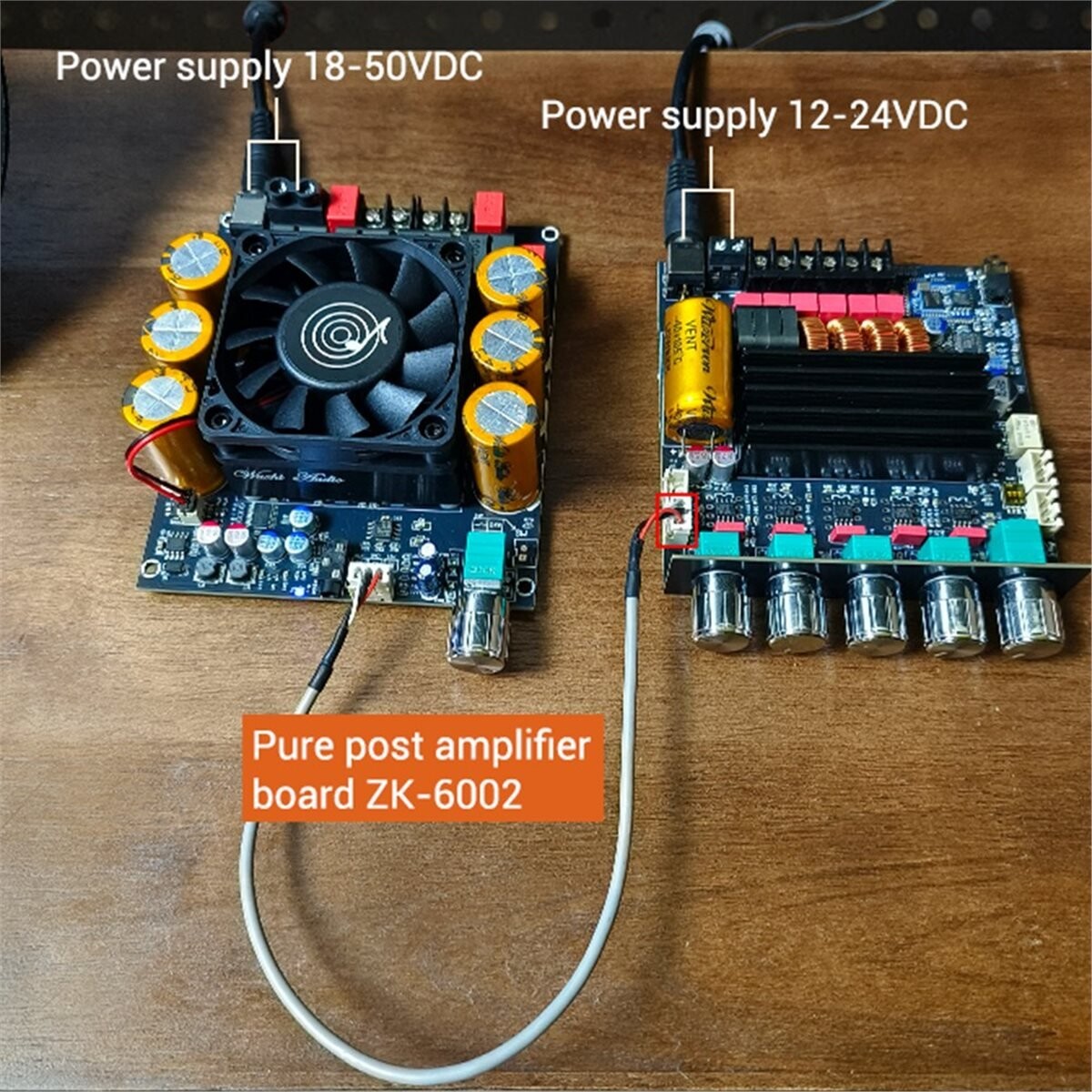 TB21Q QCC3034+TPA3116 Bluetooth Digital Amplifier Board 2.1 Channel ...