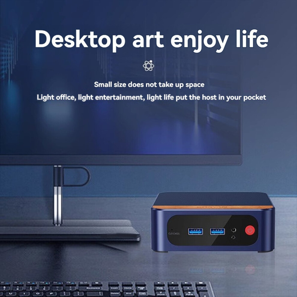 N100 Mini-PC 4K 4096 x 2160 60Hz DDR4 16GB RAM 256GB SSD für Win11 Pro ...