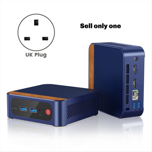 Mini PC N100 4K 4096 X 2160 60Hz DDR4 16GB RAM 256GB SSD per Win11 Pro ...