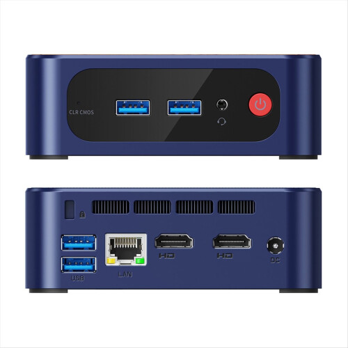 Mini PC N100 4K 4096 X 2160 60Hz DDR4 16GB RAM 256GB SSD per Win11 Pro ...