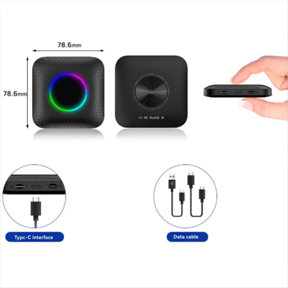 Wireless Carplay Box Adapter Wireless Carplay & Android Auto Support ...