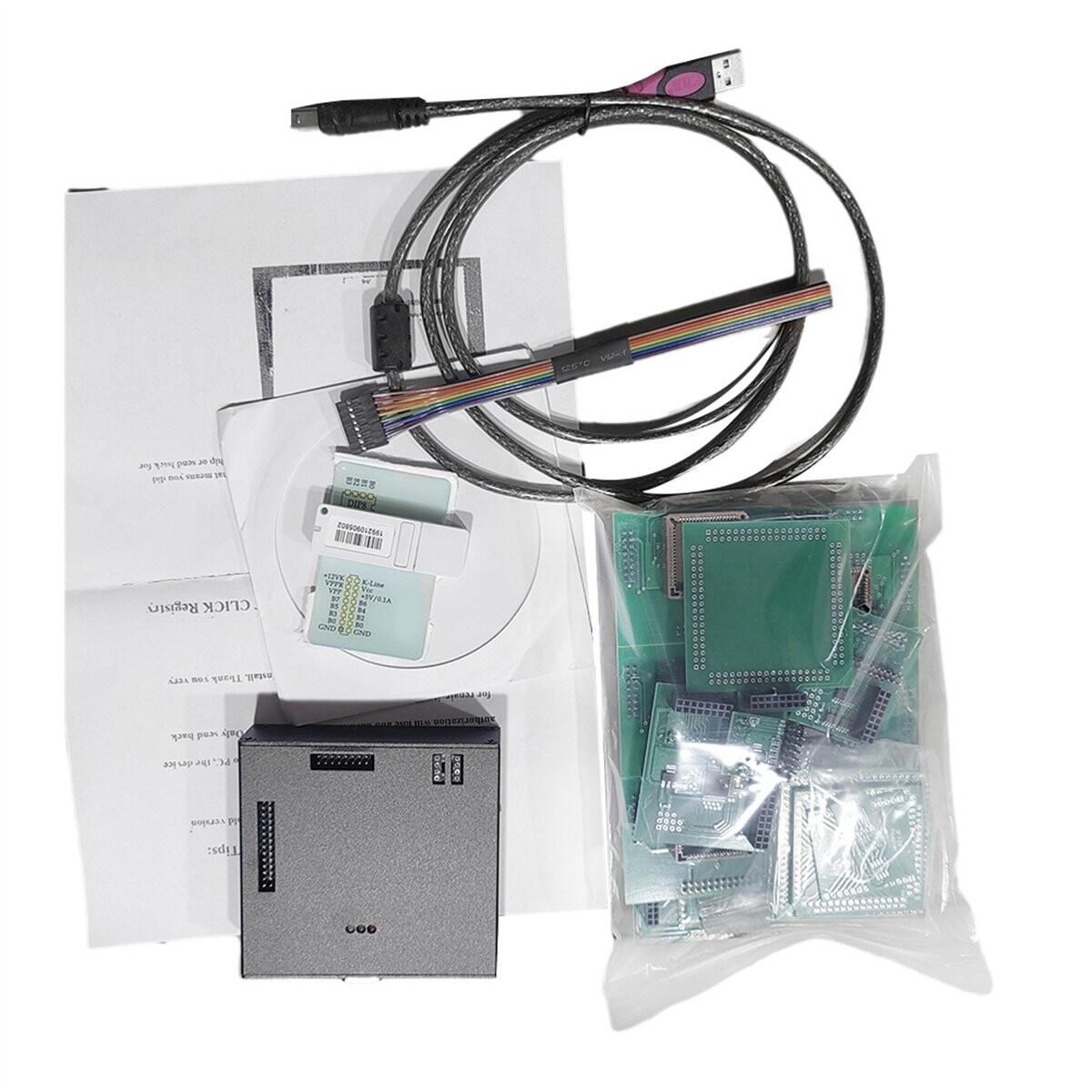 Xprog V5.84 ECU Chip Tunning Programmer X Prog M Box 5.84 with Full Adapters Xprog-M Programming ...