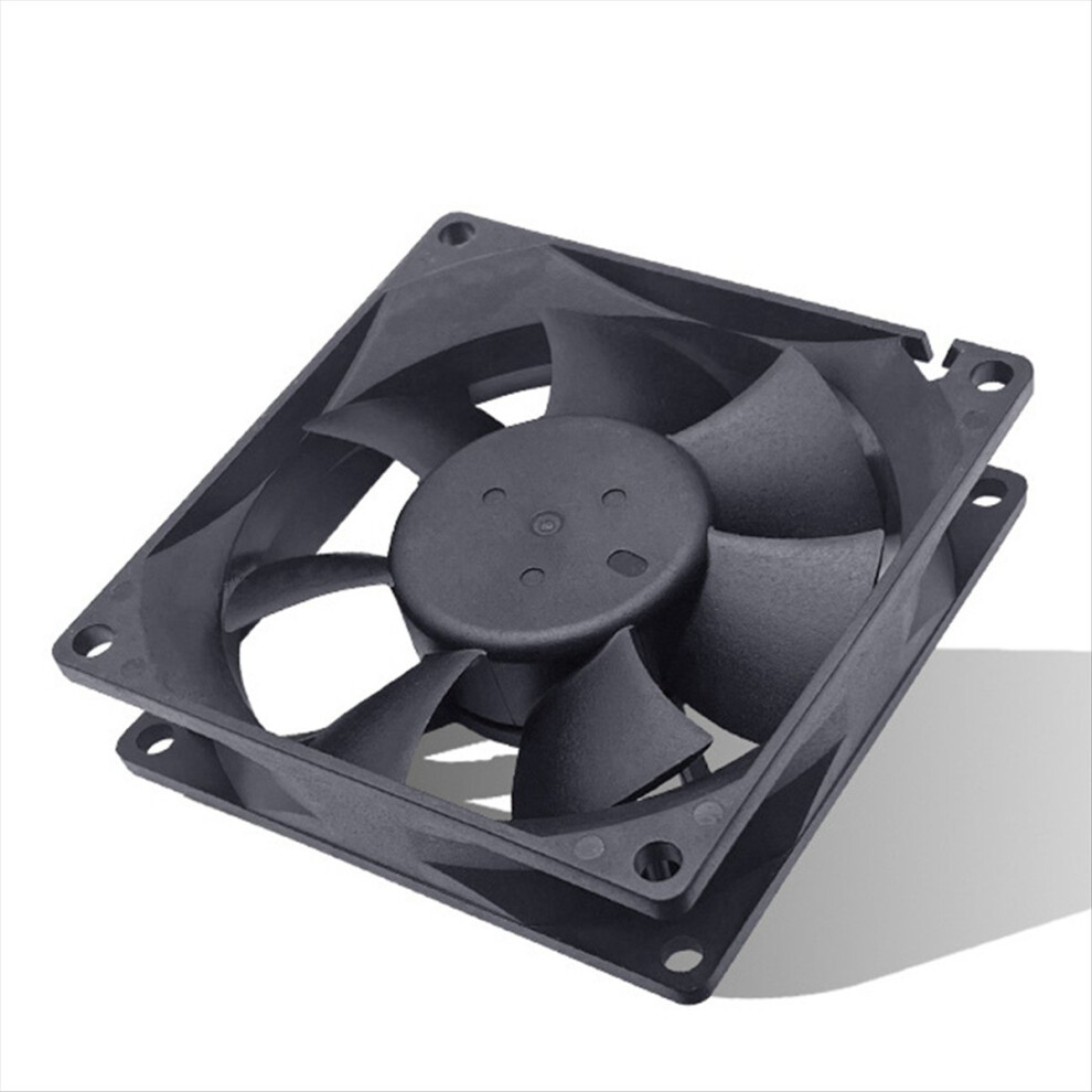 8cm Cooling Fan PC Computer Case DC 12V 0.3A Mute 8025 Fan 3Pin ...