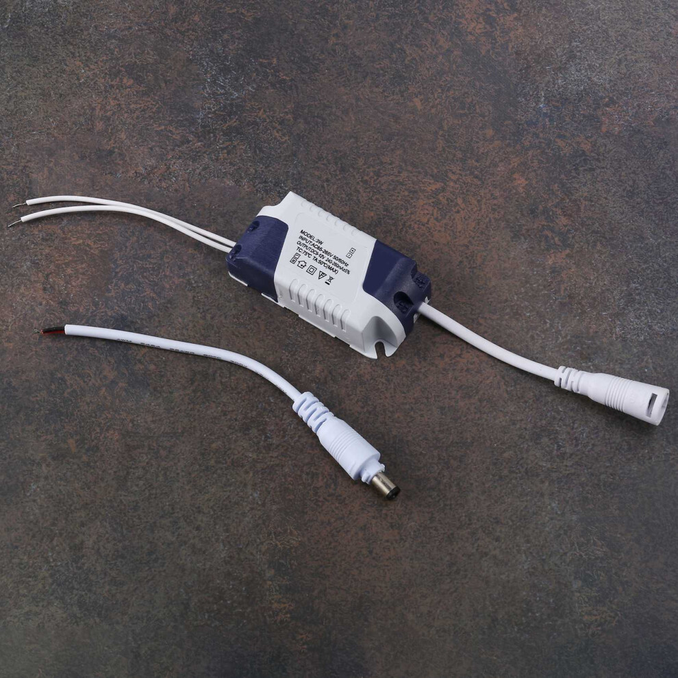 AC 90-240V to DC 9-12V 3W Constant Current LED Strip Power Driver ...