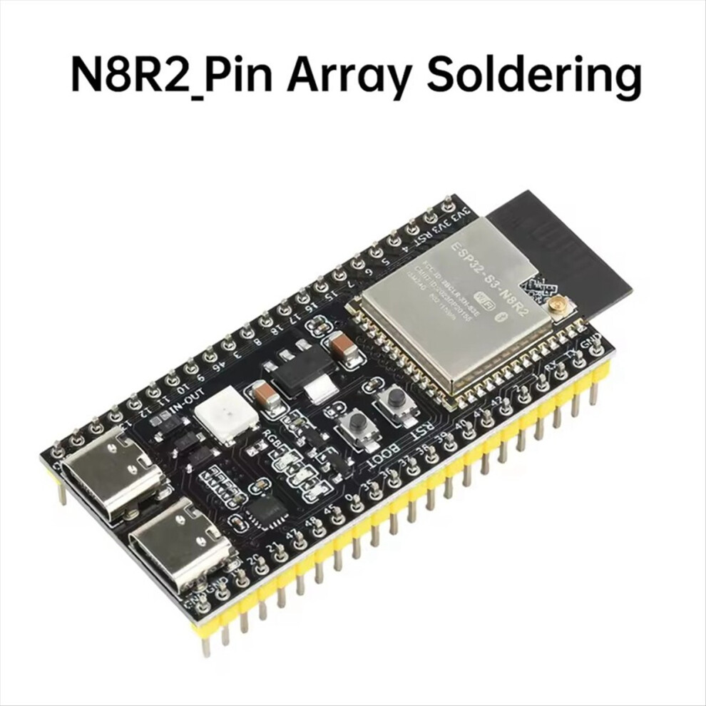 Carte de développement double USB-C ESP32-S3 CORE ; ESP32-C3-DevKitM-1 ...