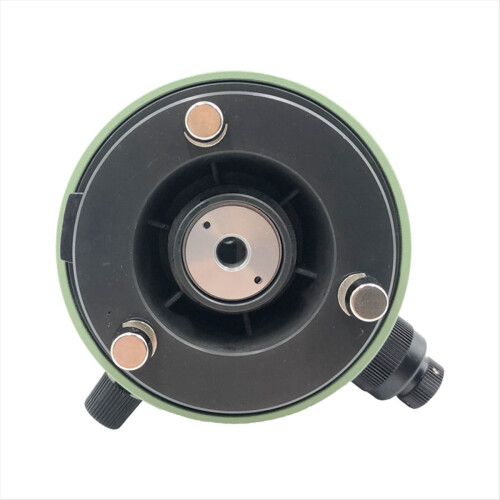 Three-Jaw Tribrach Adapter with Optical Plummet Level Bubble Prism for ...
