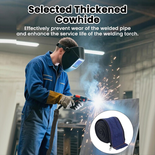 TIG Welding Torch Cable Cover, MIG Plasma Tig Torch Cover with Zipper ...