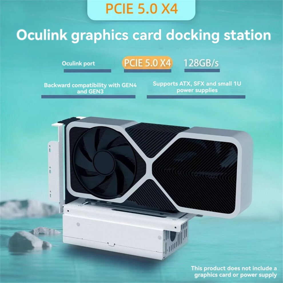 Station d'accueil GPU OCuLink PCIe 5.0x4 GDP pour ordinateur portable ...