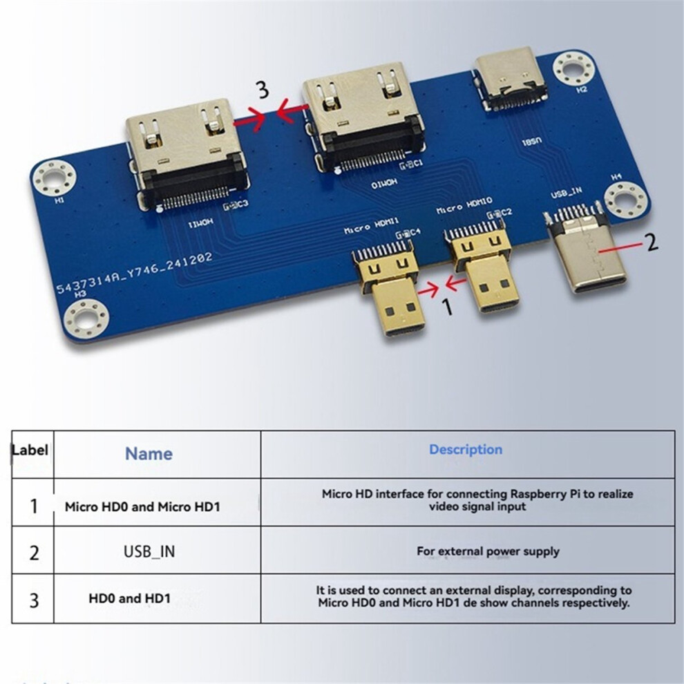 Micro-Type -Compatible to Adapter Board USB-C Powe on OnBuy