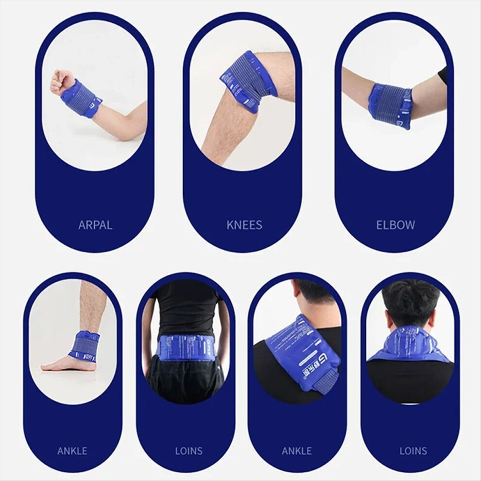 compresse de gel chaud/froid réutilisable pour soulager les douleurs ...