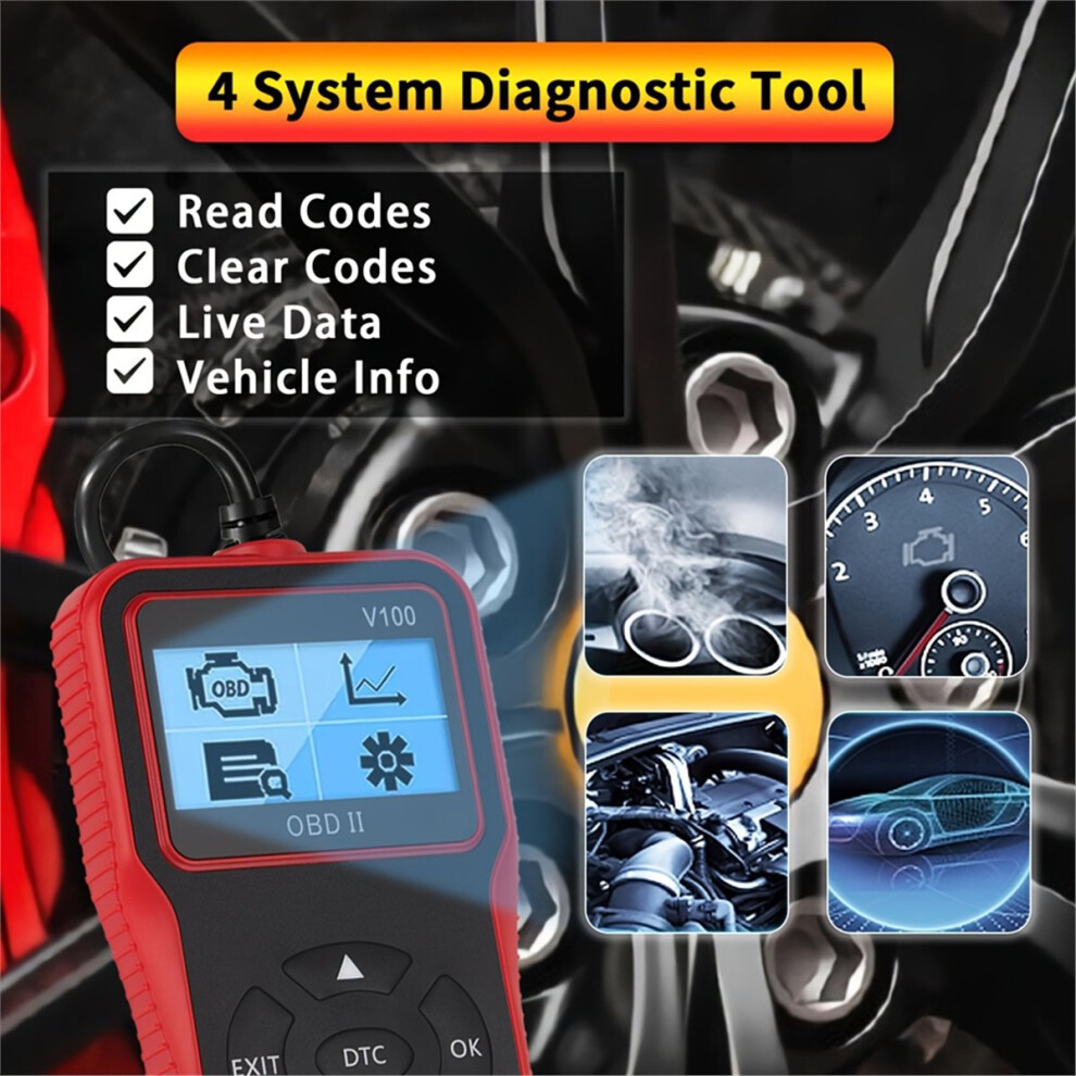 Car Obd2 Diagnostic Scanner Code Reader Can Diagnose All Obd Ii ...