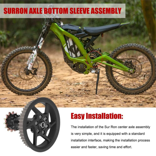 Zespół tulei dolnej osi do akcesoriów przekładni centralnej Sur Ron ...