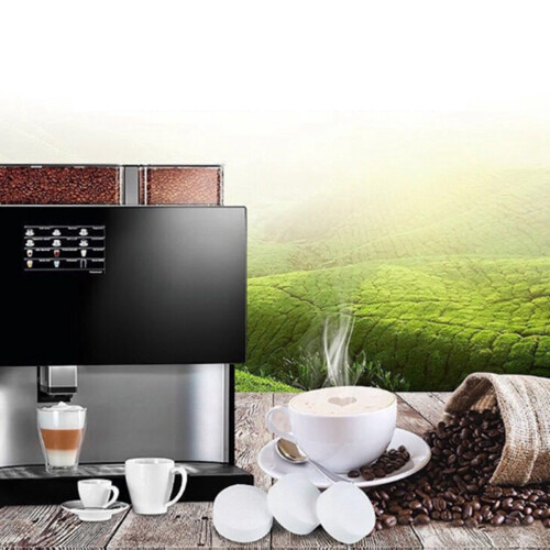 100 Stück Brausetabletten zur Reinigung von Kaffeemaschinen ...