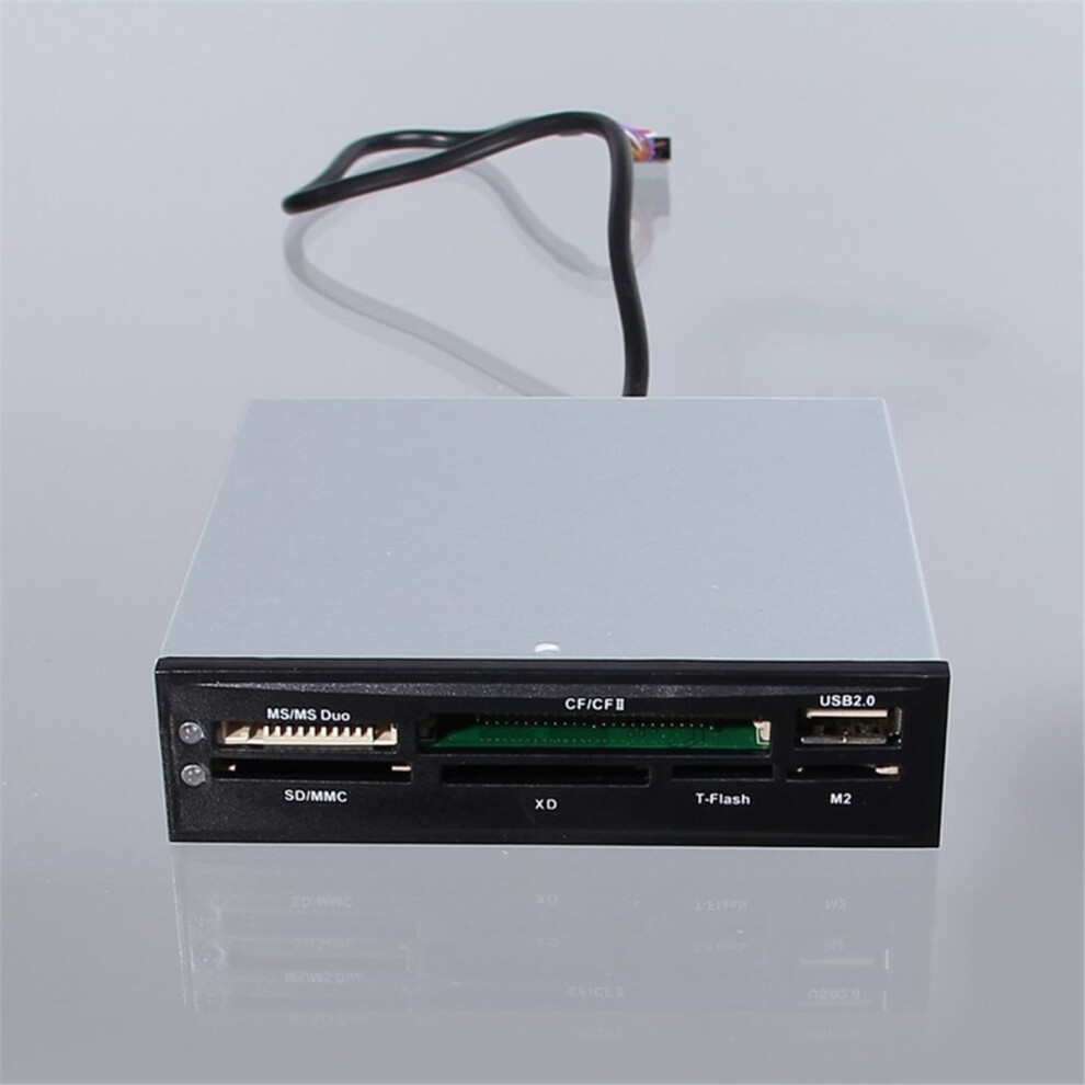 Panneau avant de 3,5 pouces, port USB 2.0 interne, lecteur de cartes 9 ...