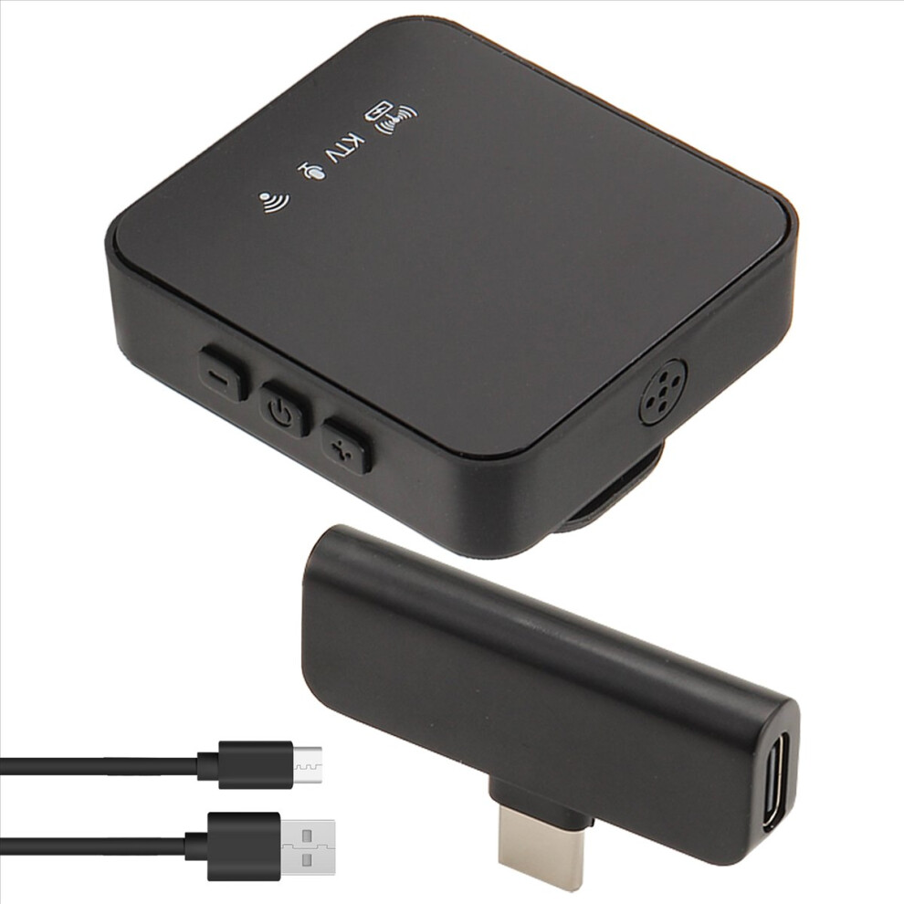 Mini Mic Wireless Lavalier Microphone Professional Audio Receiver ...