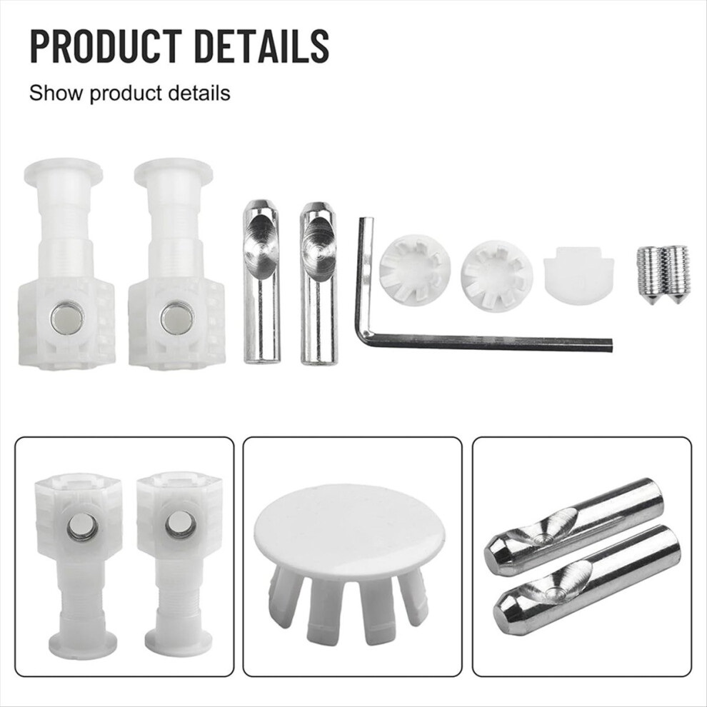 Kit de fixation pour WC suspendu : boulons en métal zingué pour une ...