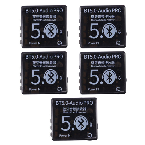 5X BT5.0 Bluetooth audio přijímač MP3 bezztrátový dekodér Bezdrátový ...