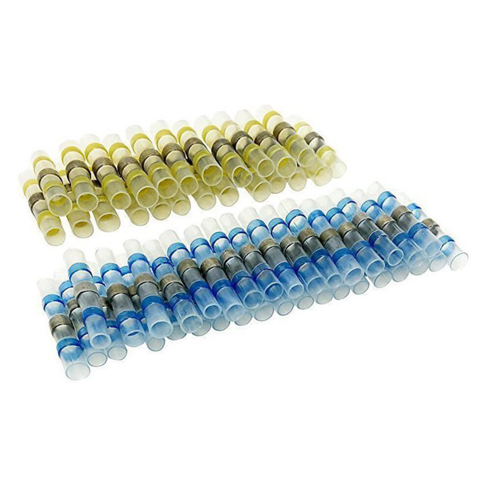 200 conectores de cable termorretráctiles para soldar, terminales de ...