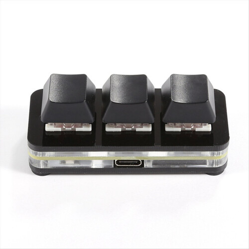 3 Keys Custom Mini Keyboard Copy Paste Cut Select All Enter Ctrl C V ...