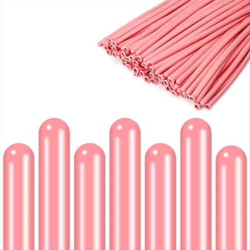 100 Long Balloons,Homemade Latex Long Balloons,Long and Magical ...