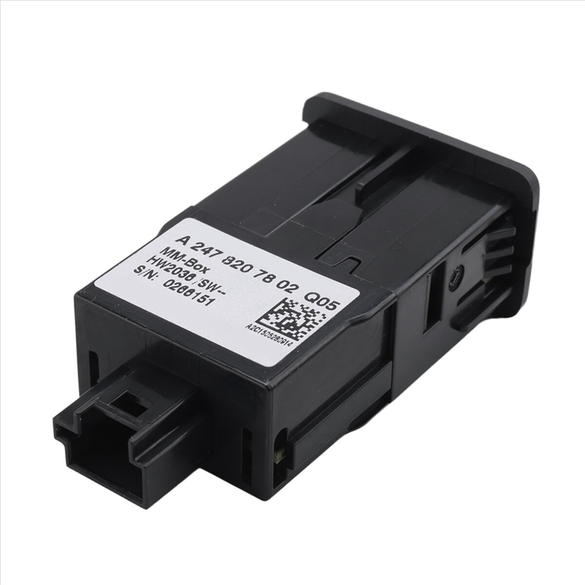 Car USB Input Adapter Audio Radio U-Disk Socket Interface for - W247 ...