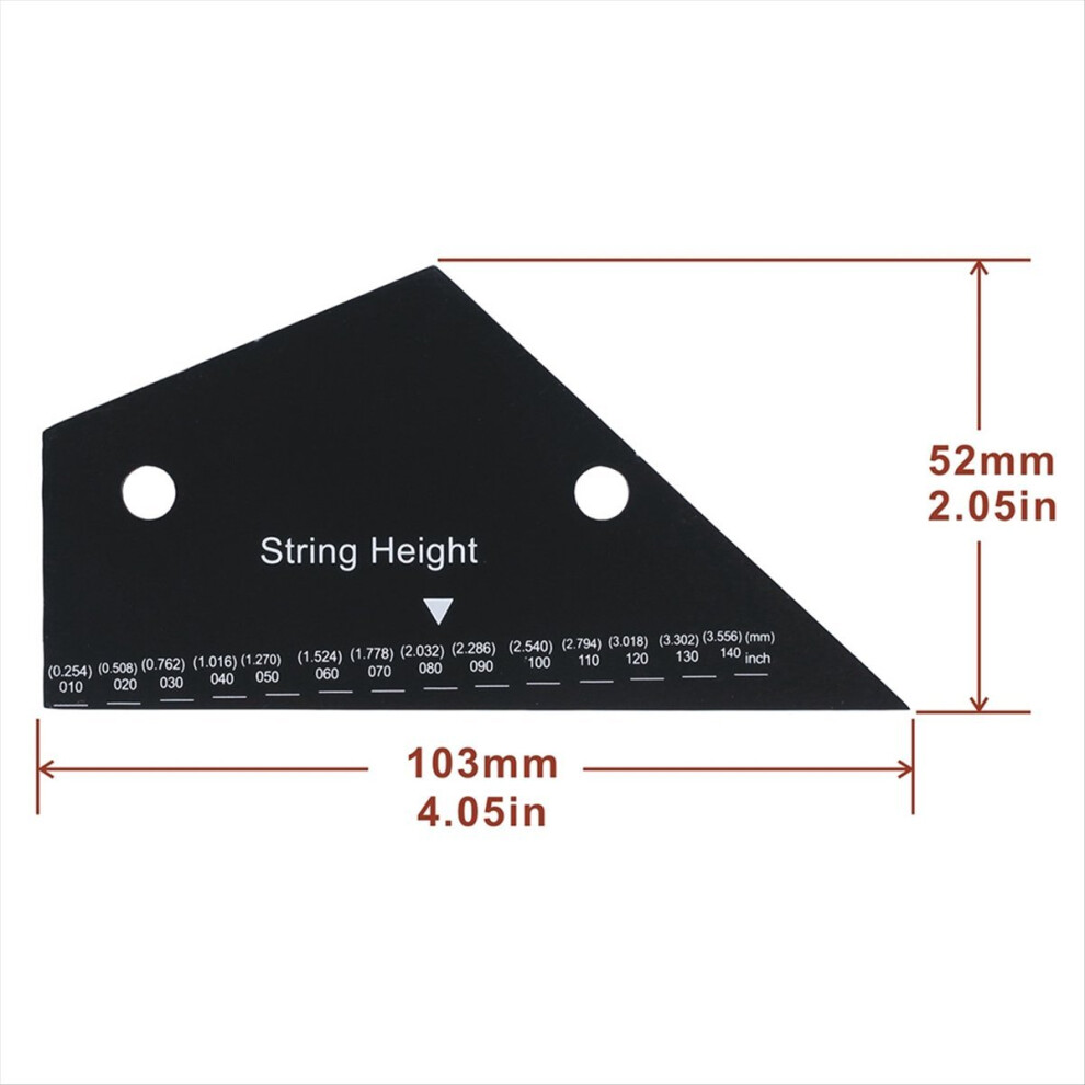 Guitar Fret Leveling Ruler Acoustic Guitar Fingerboard Straight ...