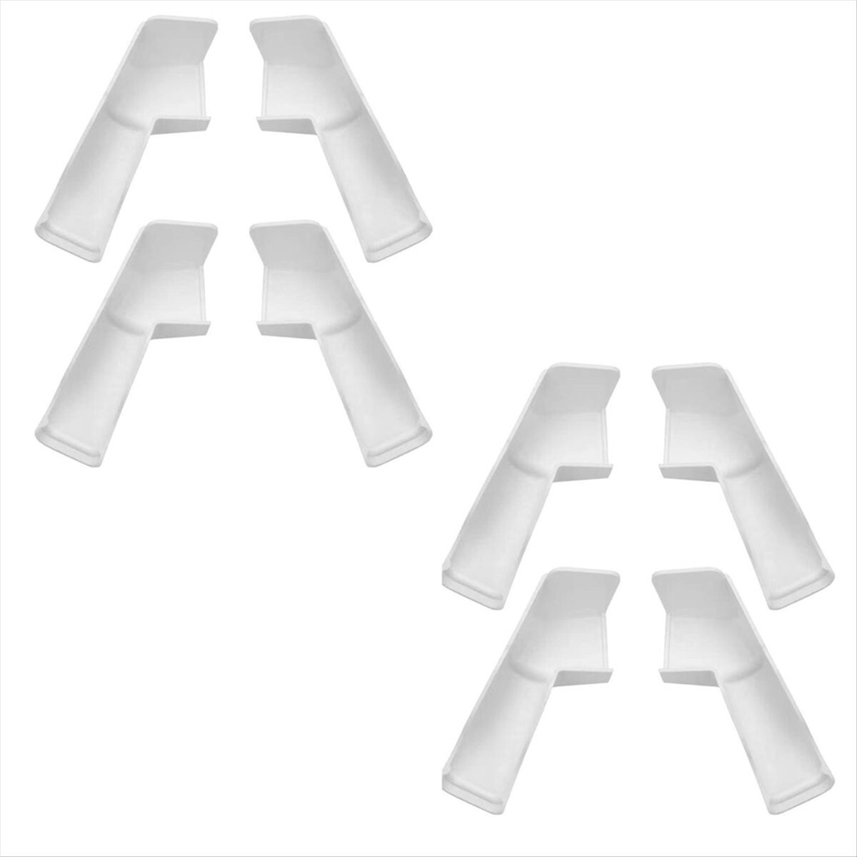 Acessórios de proteção para calhas de chuva, trilhos de teto e drenagem ...