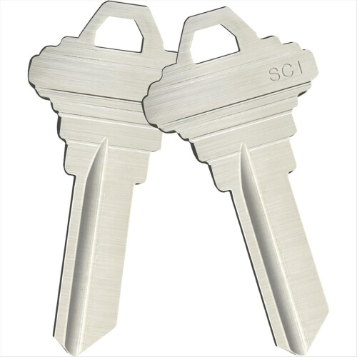 Blank Keys SC1 Key Blanks Pack of 100Pcs Blank Key House Office Brass ...