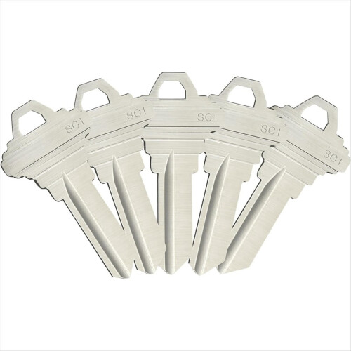 Blank Keys SC1 Key Blanks Pack of 100Pcs Blank Key House Office Brass ...