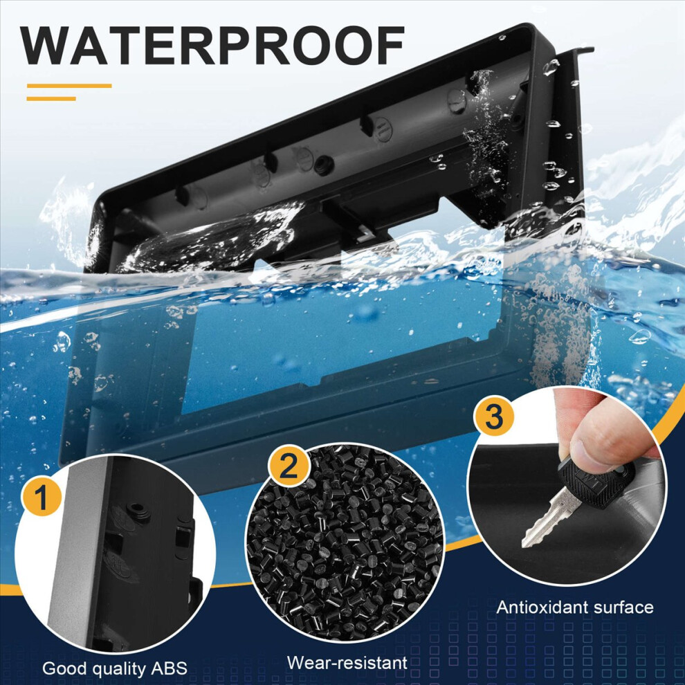 9 Inch Car Fascia Frame Adapter Canbus Box Android Radio Dash Fitting ...