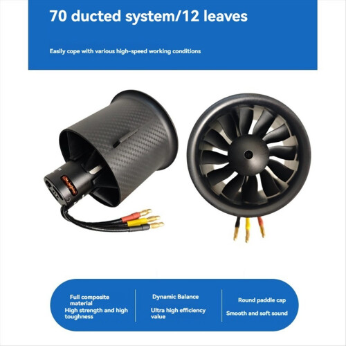 Fan Violent Fan High-RPM Brushless Motor Car Water Air Blower 2500g ...