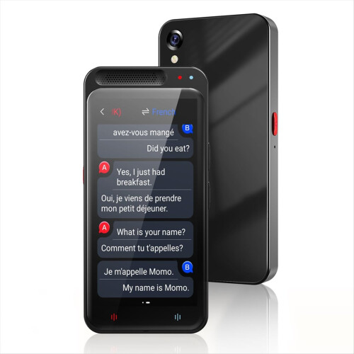138 Language Translator Device with Two-Way Instant Translation, 4 ...