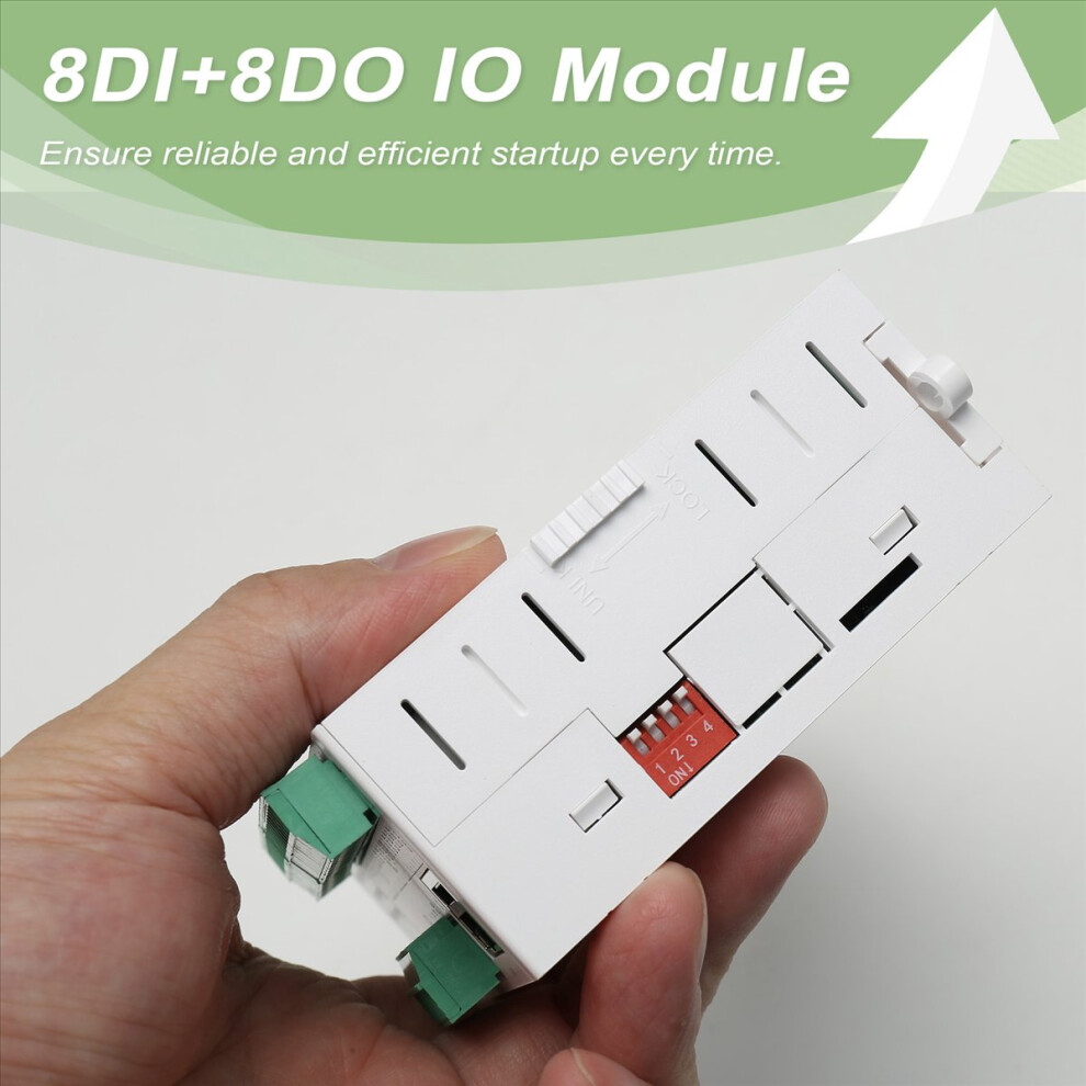 Module d'acquisition d'E/S distantes distribuées RS485 RJ45 analogiques ...