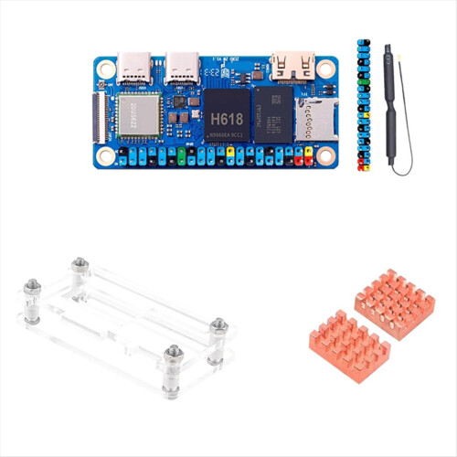 Για Zero 2W 1.5GB RAM H618 Τετραπύρηνος -A53 για Mini PC WiFi5+BT5.0 ...