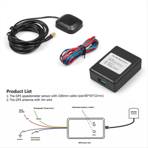 Universal Auto Truck Boat GPS Speed Sender Speedometer Sensor Adapter ...