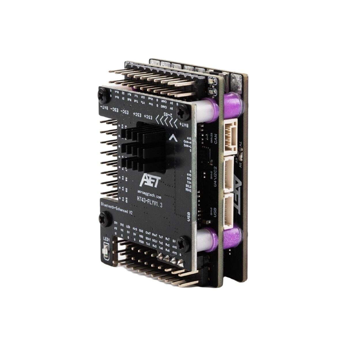 Contrôleur de vol H743 H743-Basic FC Bluetooth USB Réglage des ...