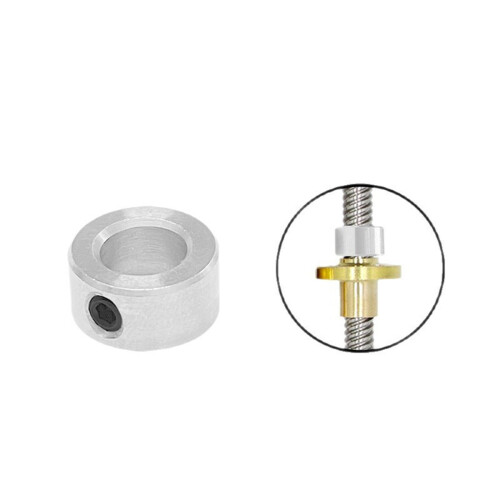 8mm Shaft Lock Collar T8 Lead Screw Lock Ring for 3D Printer Lead Screw ...