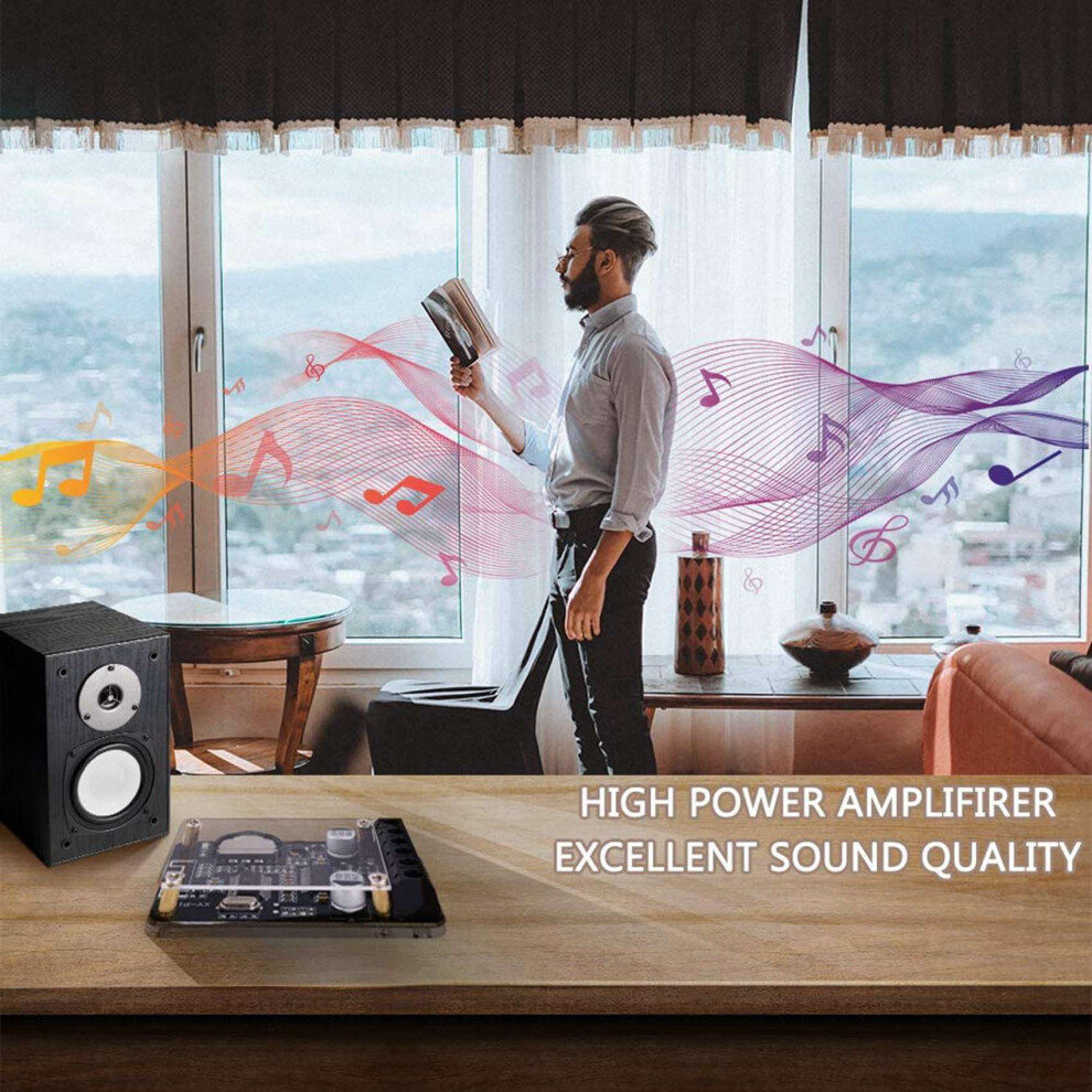 2X -C50L Bluetooth 5.0 Subwoofer Amplifier Board High Power Audio ...