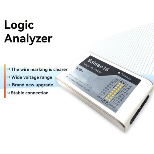 Logic Analyzer 16 Logic 16 Channel 100M Full Channel Digital Signal ...