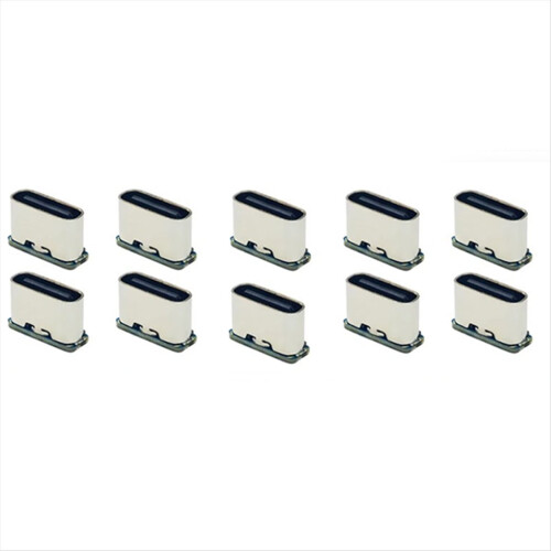 10Pcs USB Type-C Female Connector 5Pin SMD SMT Socket for PCB Soldering ...