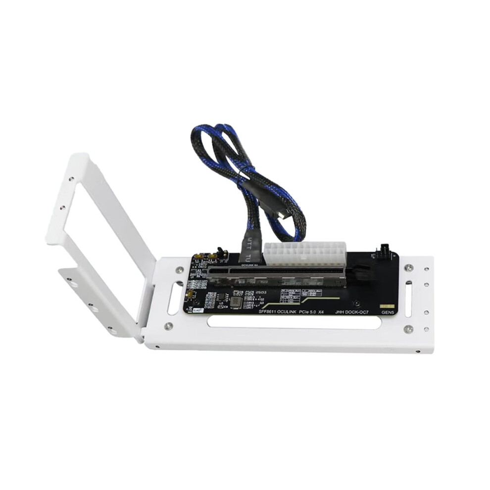 OCuLink GPU Dock PCIe 5.0x4 GDP Laptop a tarjeta gráfica de video externa M.2 Oculink SFF8611 a ...