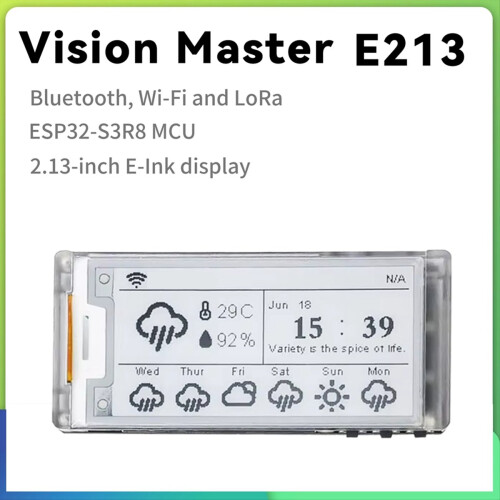 Monitor de papel electrónico Vision Master E213 Meshtastic de 2,13 ...