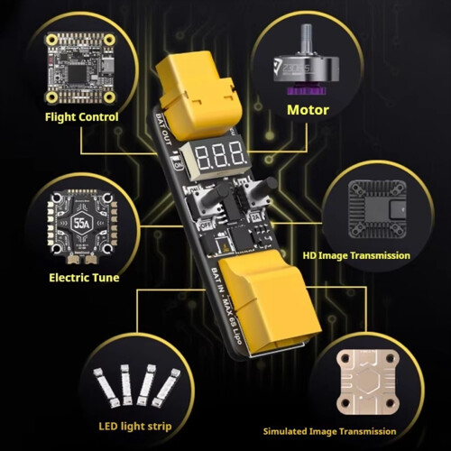 Anti-Short Circuit Module with Digital Real-Time Display Voltage ...