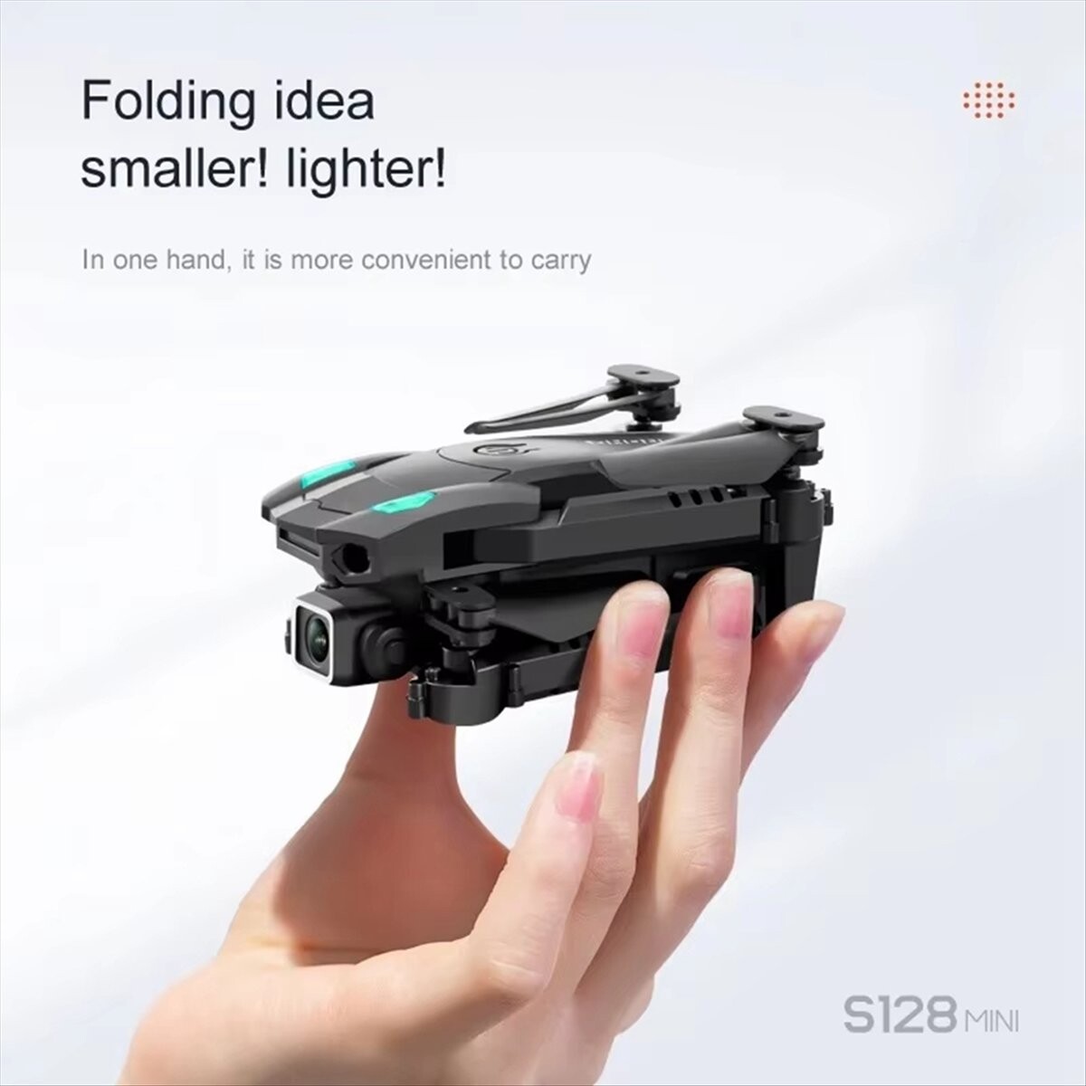 S128 Mini Drone 4K HD Camera 360 Obstacle Avoidance Fixed Height ...
