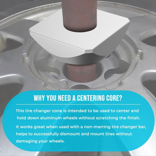Upgrade Larger Manual Tire Changer Centering Cone, 5.4inch Aluminum ...