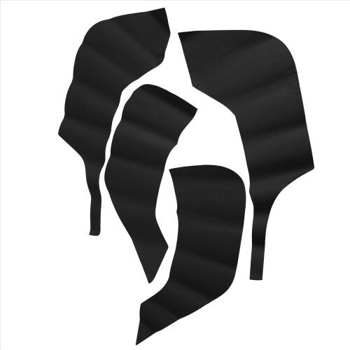 Car Door Anti-Kick Pad Sill Protector Cover PU Leather Trim Sticker for ...